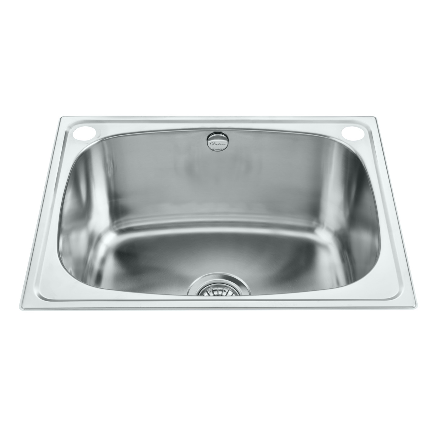 Oliveri - Laundry 45L Tub With Rinse Bypass and Overflow