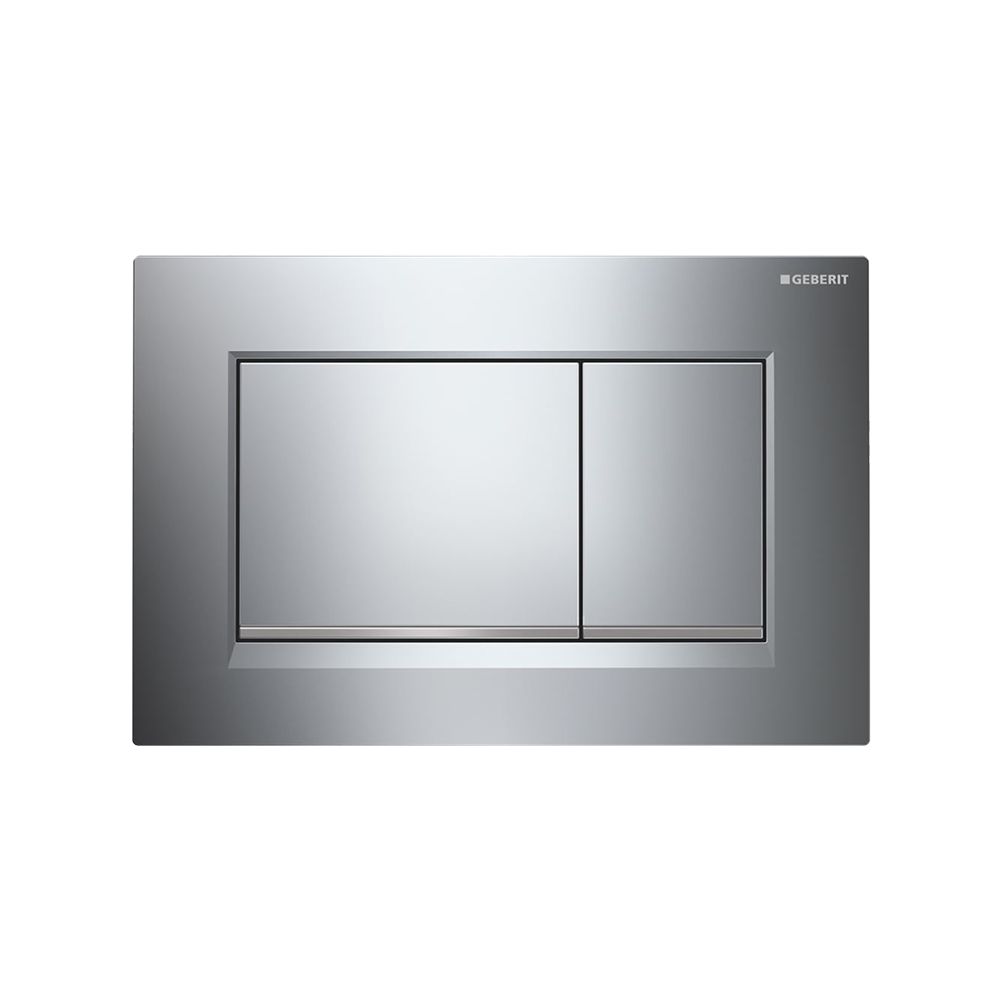 Oliveri - Concealed Cistern Flush Plate with Square Buttons