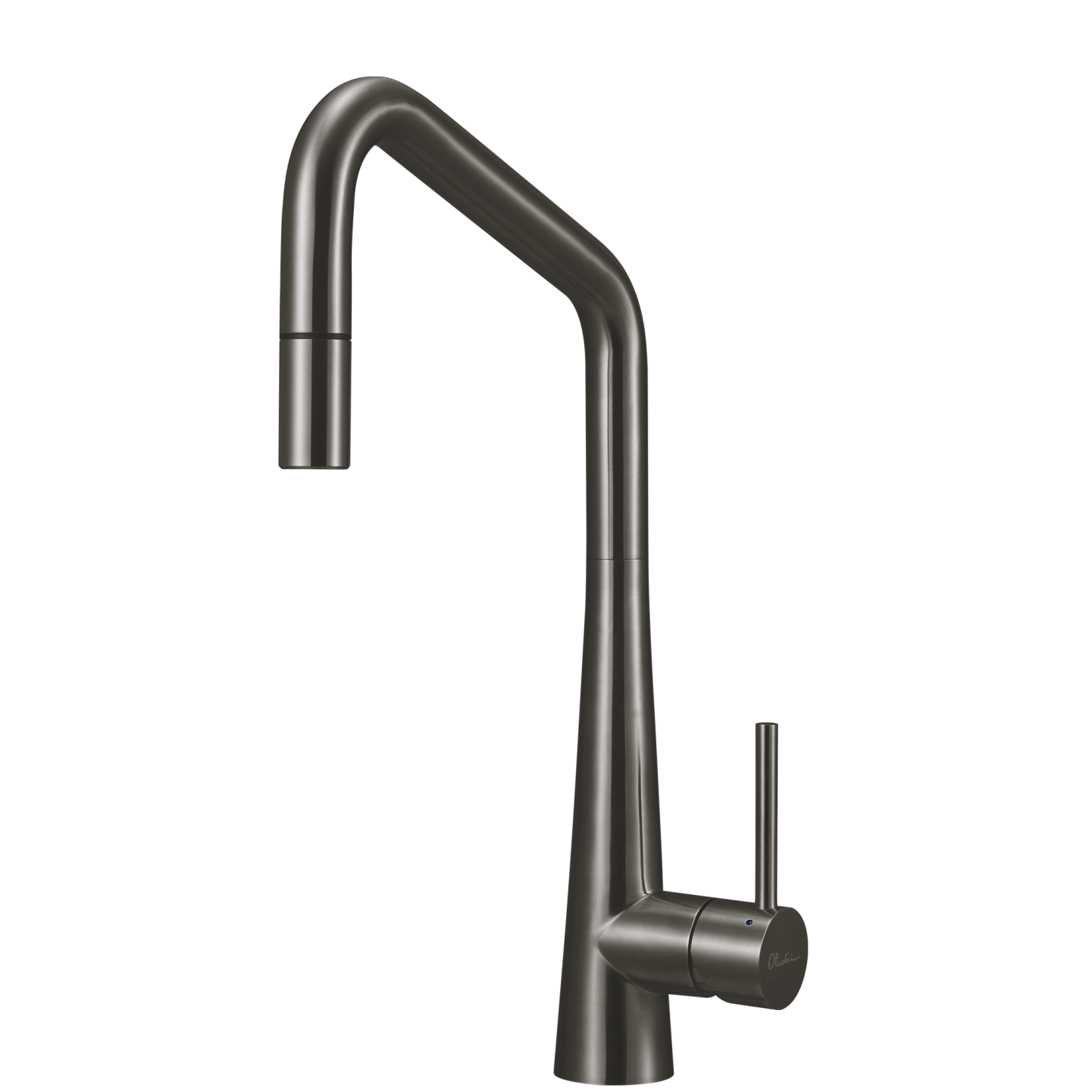Oliveri - Essente 316 Stainless Steel Square Goose Neck Pull Out Mixer